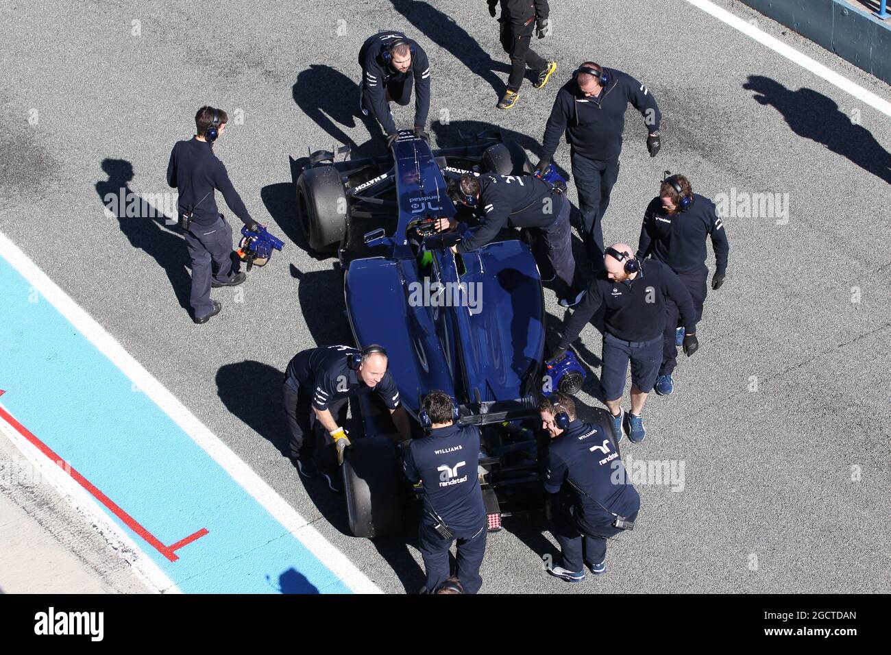 Felipe Massa (BRA) Williams FW36. Formula One Testing, Day Three ...