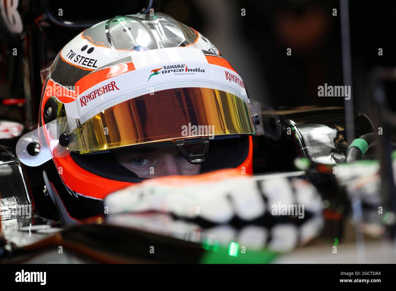 Nico Hulkenberg (GER) Sahara Force India F1 VJM07. Formula One Testing ...
