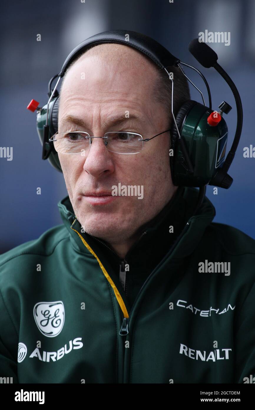 Mark Smith (GBR) Caterham F1 Team Technical Director. Formula One ...