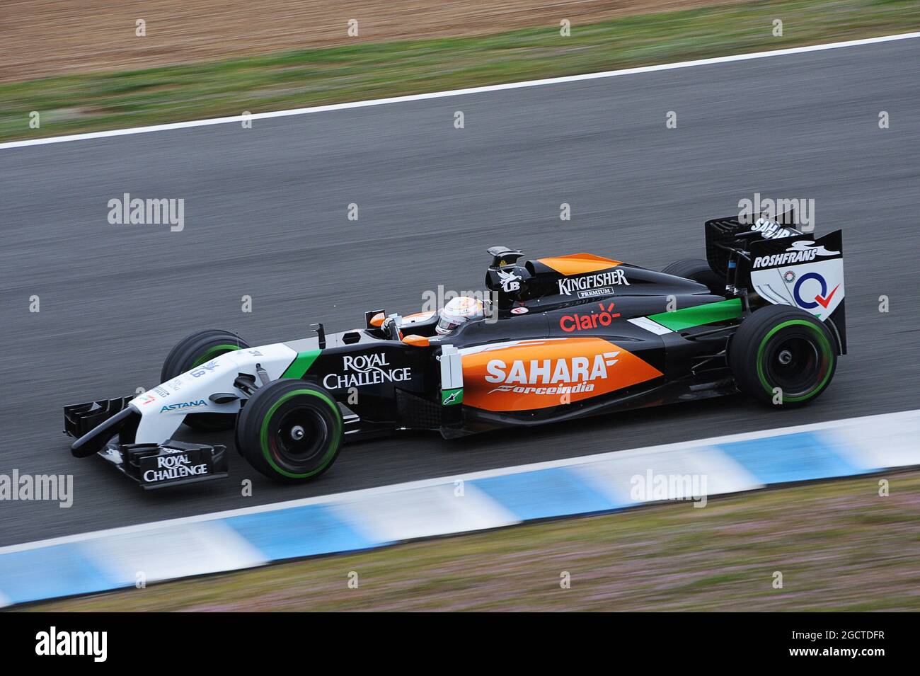 Daniel Juncadella (ESP) Sahara Force India F1 VJM07 Test and Reserve ...