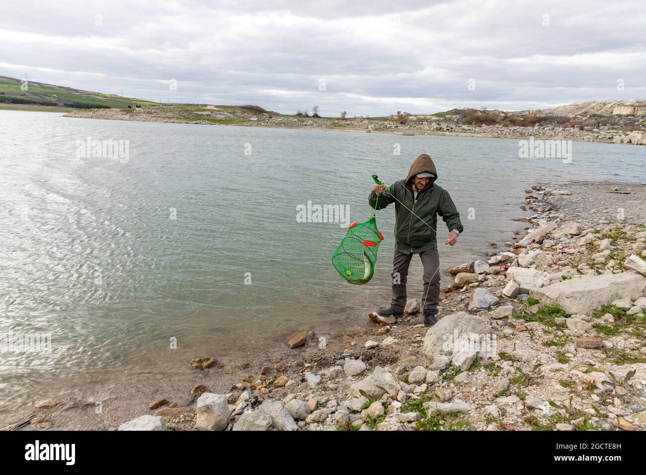 Located in the middle of the Istanbul Canal project, the Sazlibosna Dam ...