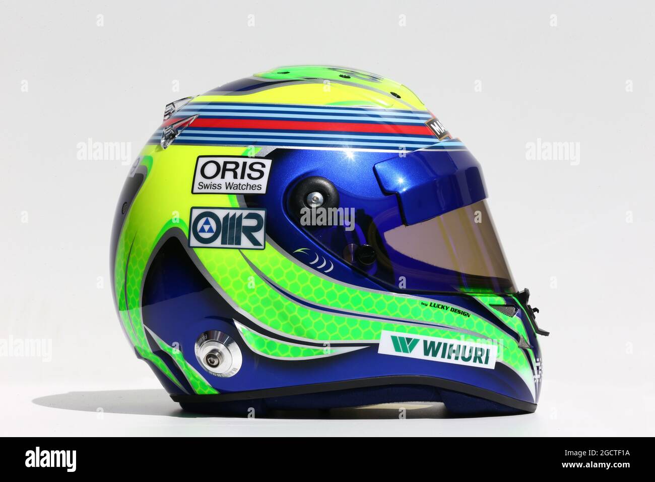 The helmet of felipe massa hi-res stock photography and images - Alamy