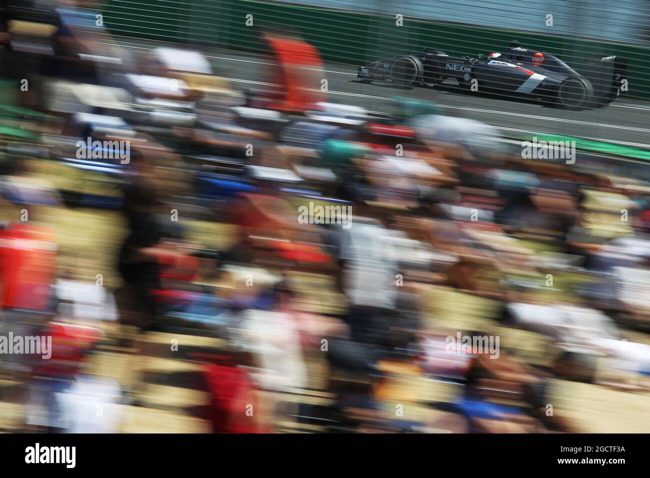 Adrian Sutil (GER) Sauber C33. Australian Grand Prix, Friday 14th March ...