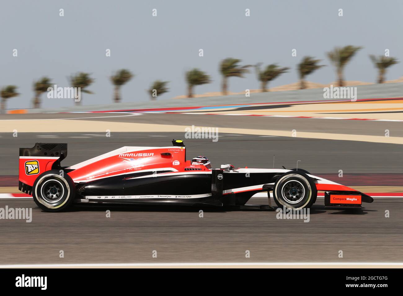 Max Chilton (GBR) Marussia F1 Team MR03. Bahrain Grand Prix, Friday 4th ...