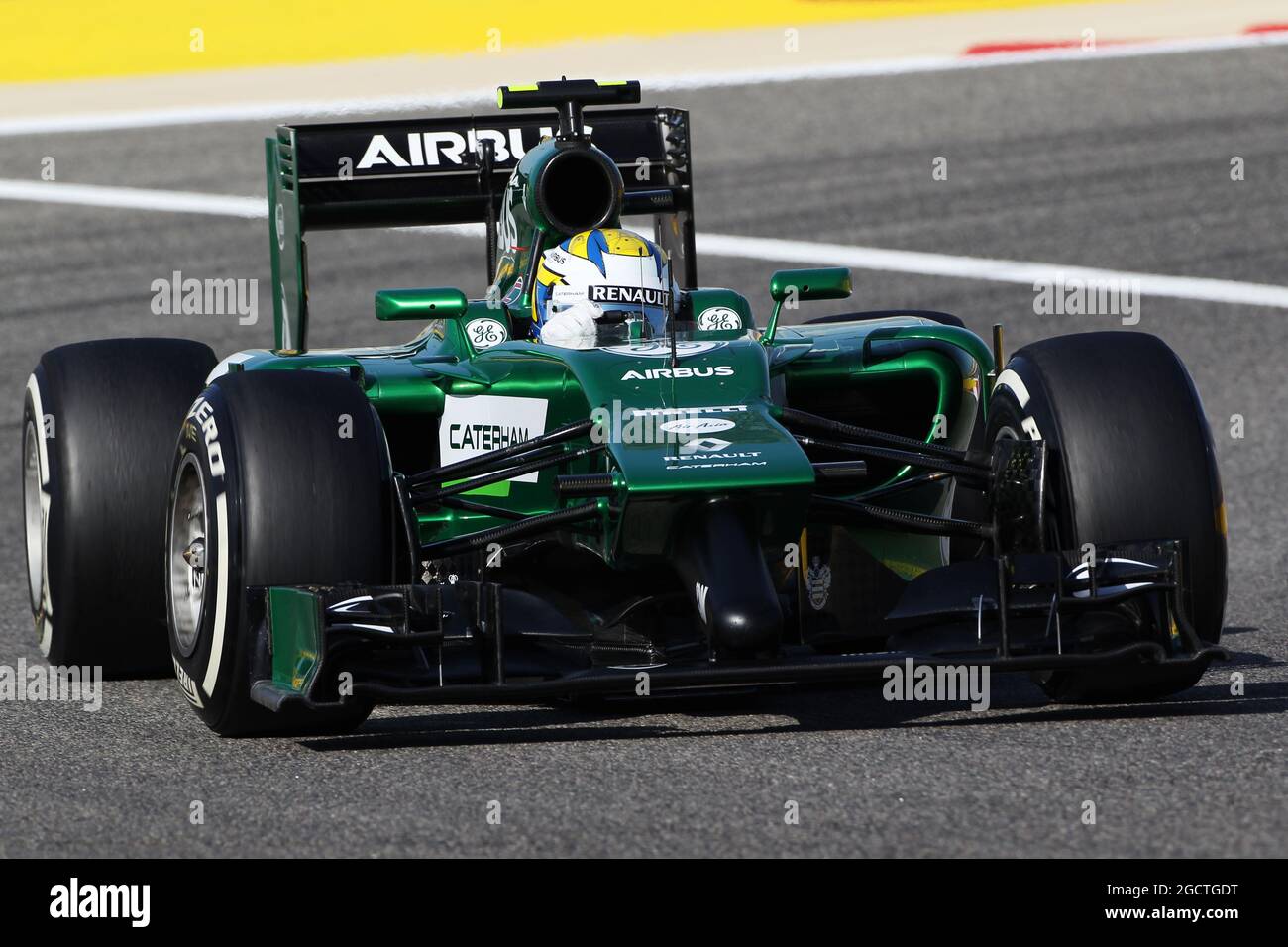 Marcus Ericsson (SWE) Caterham CT05. Bahrain Grand Prix, Saturday 5th ...