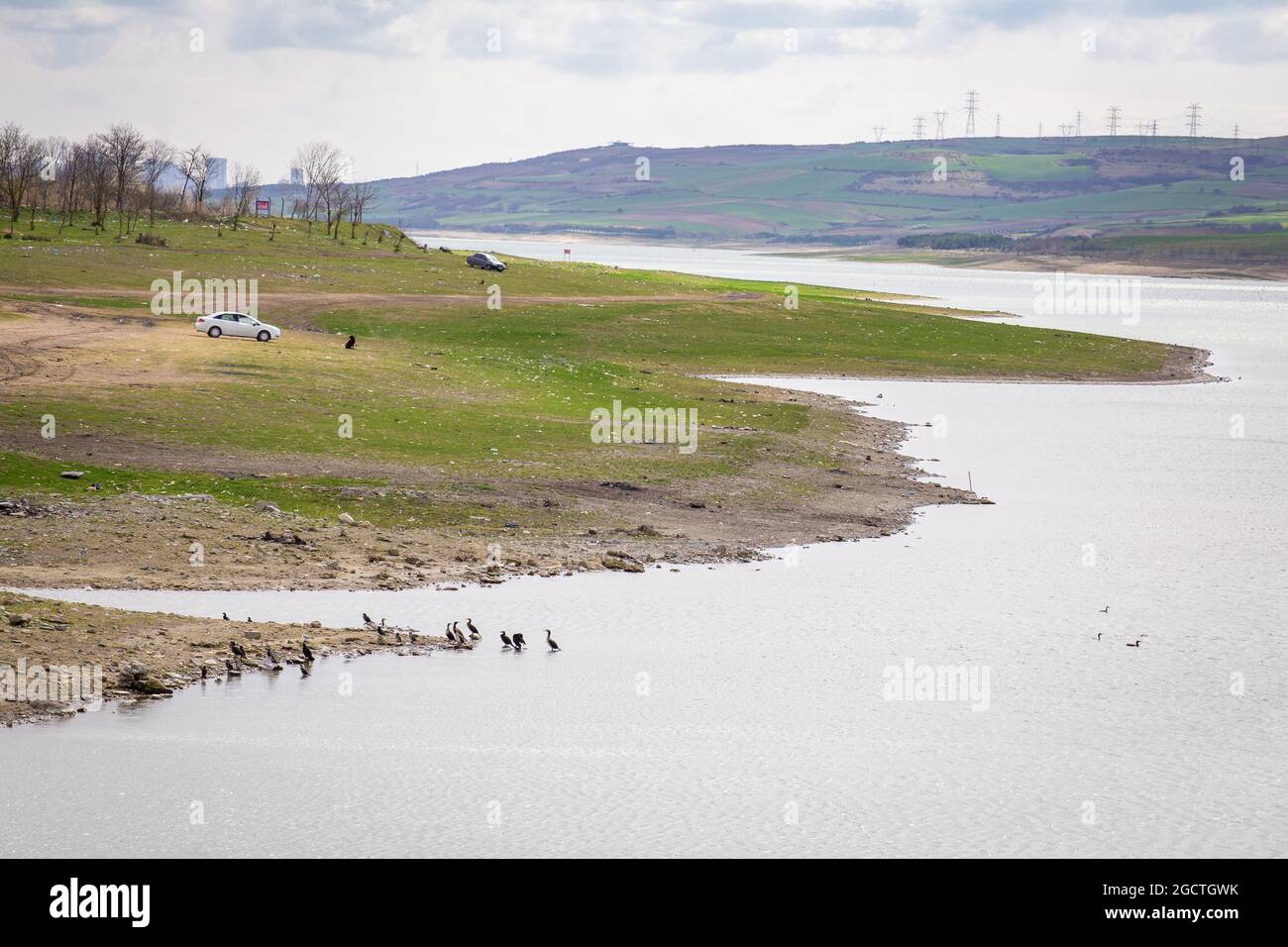 Located in the middle of the Istanbul Canal project, the Sazlibosna Dam ...