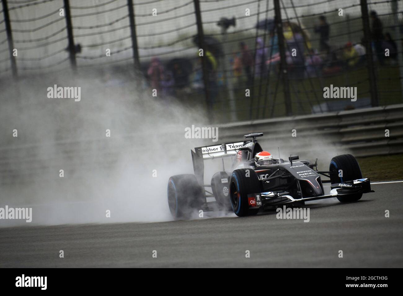 Adrian Sutil (GER) Sauber C33. Chinese Grand Prix, Saturday 19th April ...
