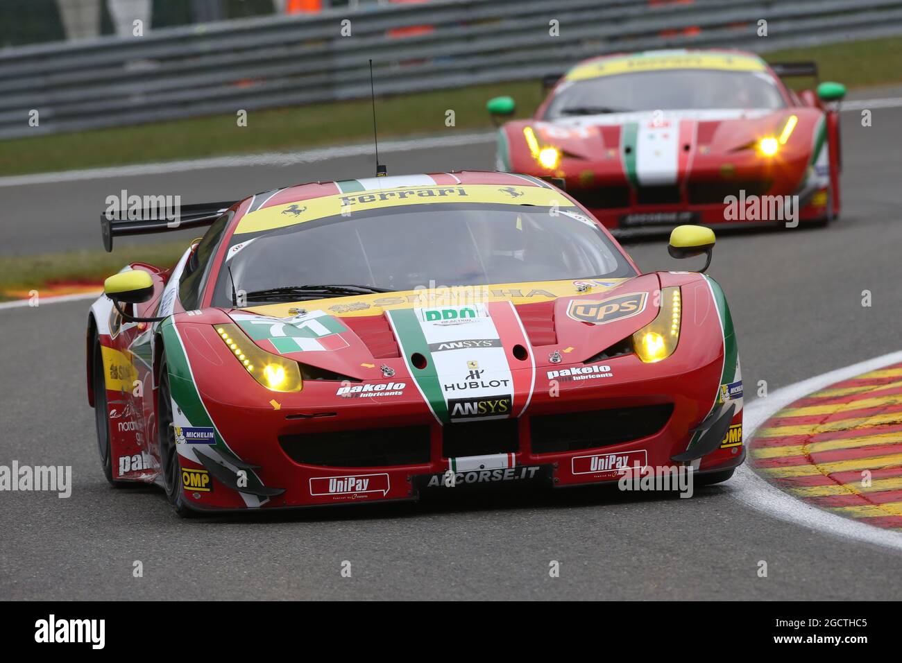 #71 Davide Rigon (FRA) / James Calado (GBR) - AF Corse, Ferrari F458 ...