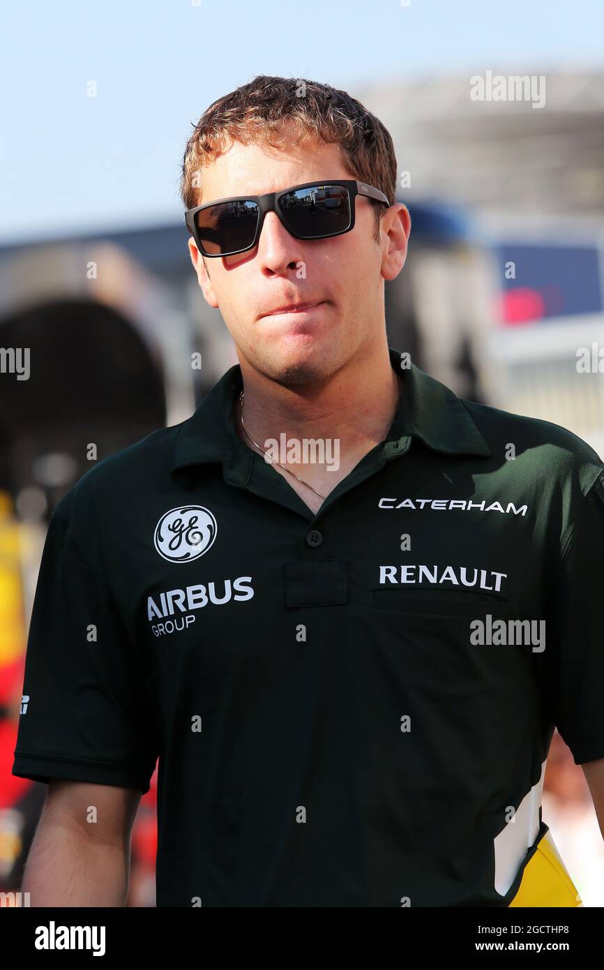 Robin Frijns (NLD) Caterham Test and Reserve Driver. Spanish Grand Prix ...