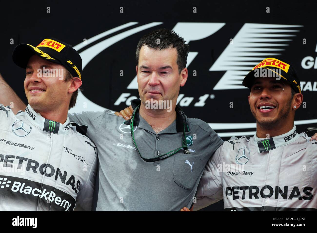 Mercedes amg f1 mike elliot hi-res stock photography and images - Alamy