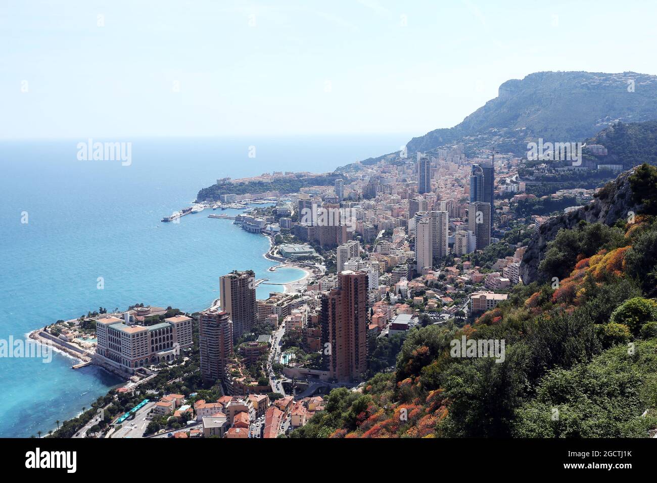 A scenic view of Monaco. Monaco Grand Prix, Wednesday 21st May 2014 ...