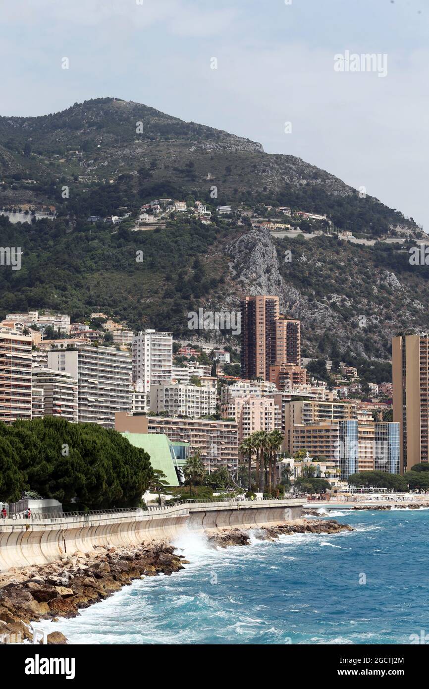 Scenic Monaco. Monaco Grand Prix, Wednesday 21st May 2014. Monte Carlo ...