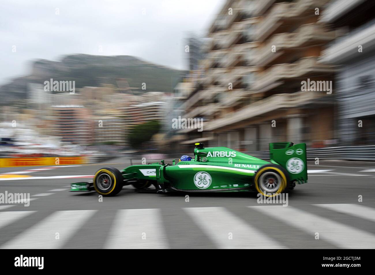 Marcus Ericsson (SWE) Caterham CT05. Monaco Grand Prix, Thursday 22nd ...