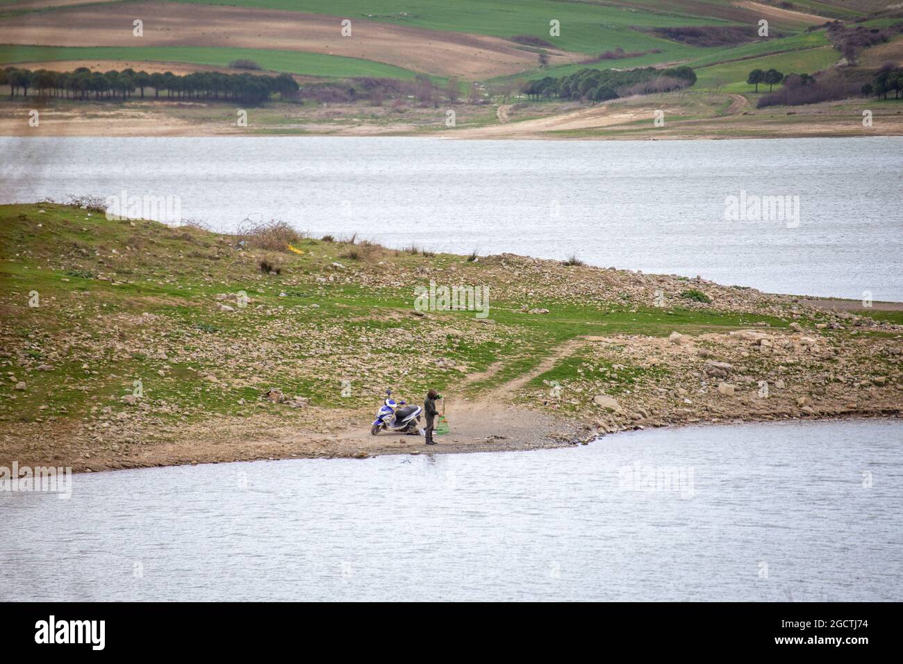 Located in the middle of the Istanbul Canal project, the Sazlibosna Dam ...