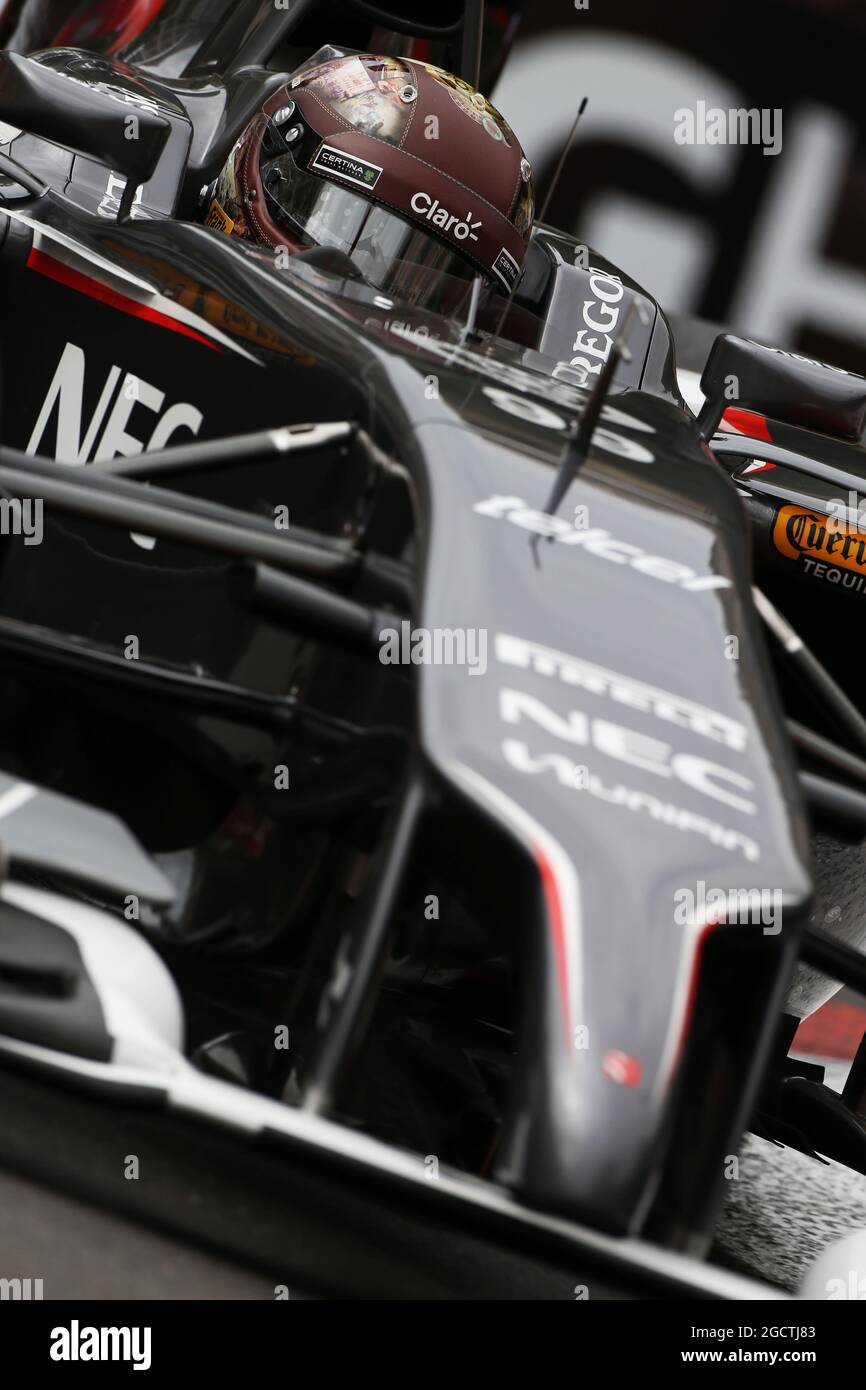 Adrian Sutil (GER) Sauber C33. Monaco Grand Prix, Thursday 22nd May ...