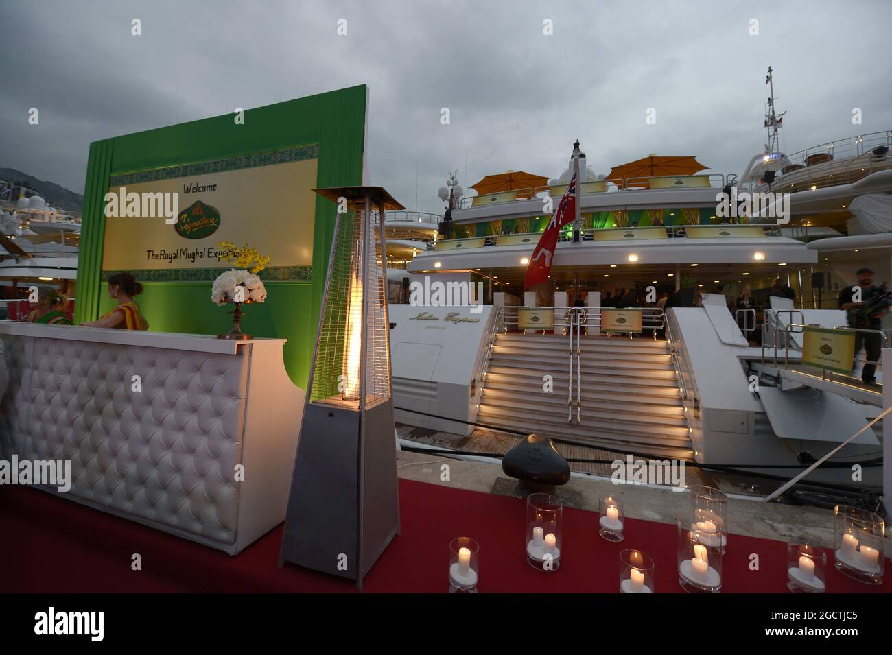 The Indian Empress - venue for the Signature Monaco Party. Monaco Grand ...