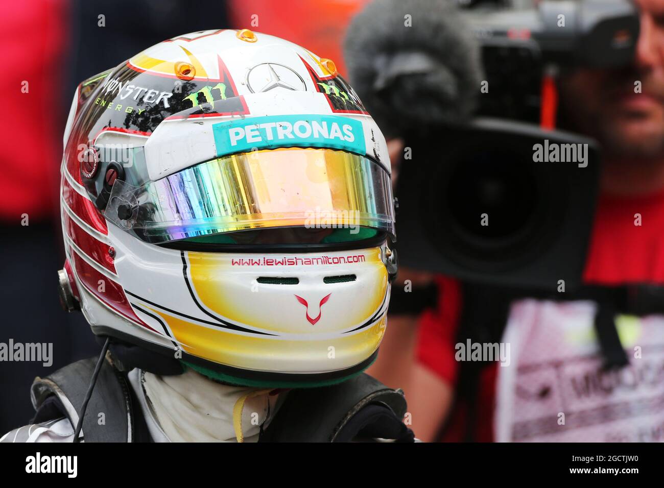 Lewis hamilton parc ferme 2014 hi-res stock photography and images - Alamy