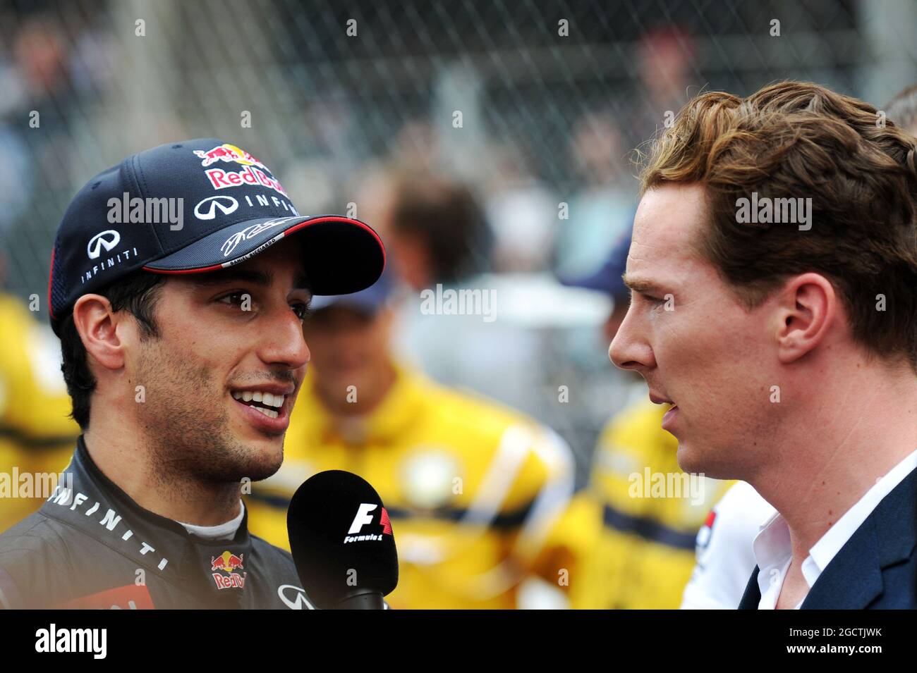 Red bull racing benedict cumberbatch hi-res stock photography and ...