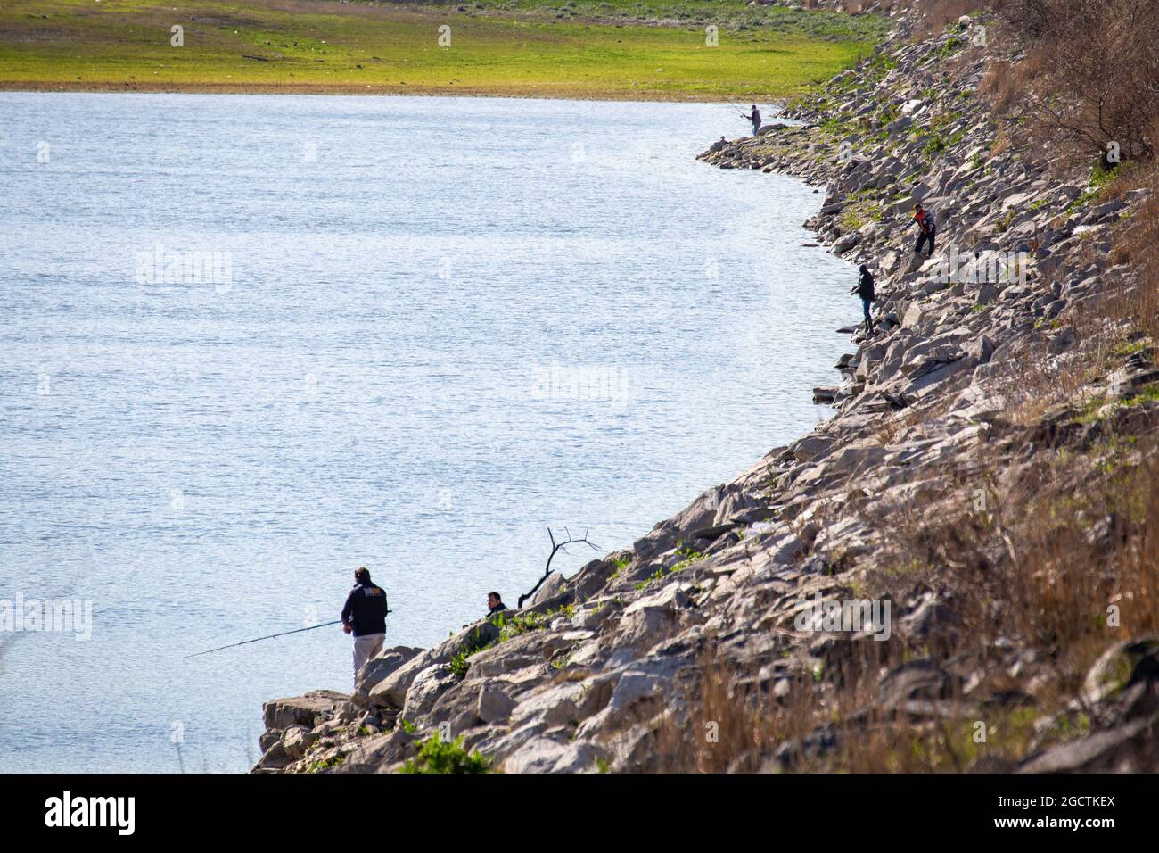 Located in the middle of the Istanbul Canal project, the Sazlibosna Dam ...