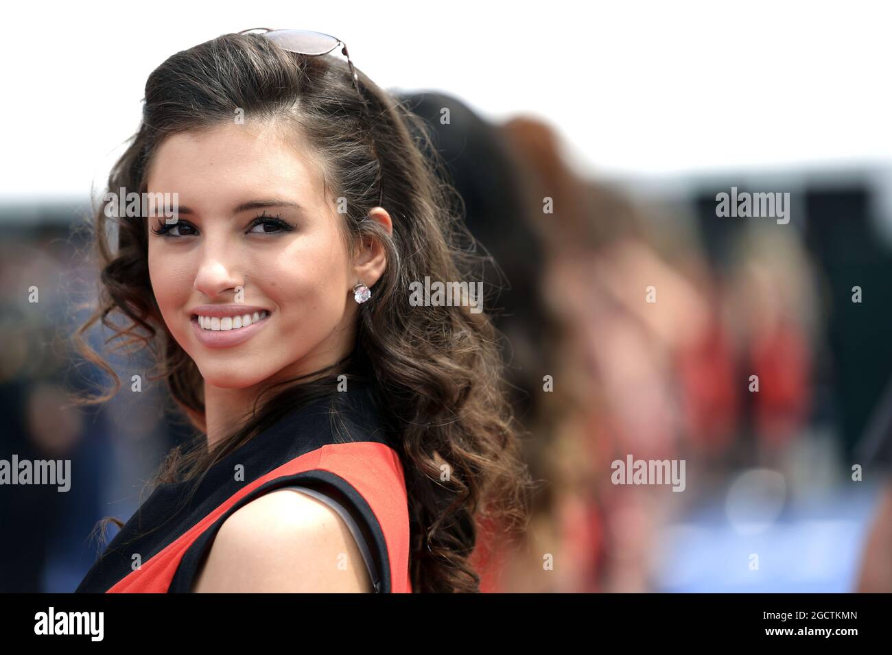 Grid Girls On Drivers Parade High Resolution Stock Photography and ...