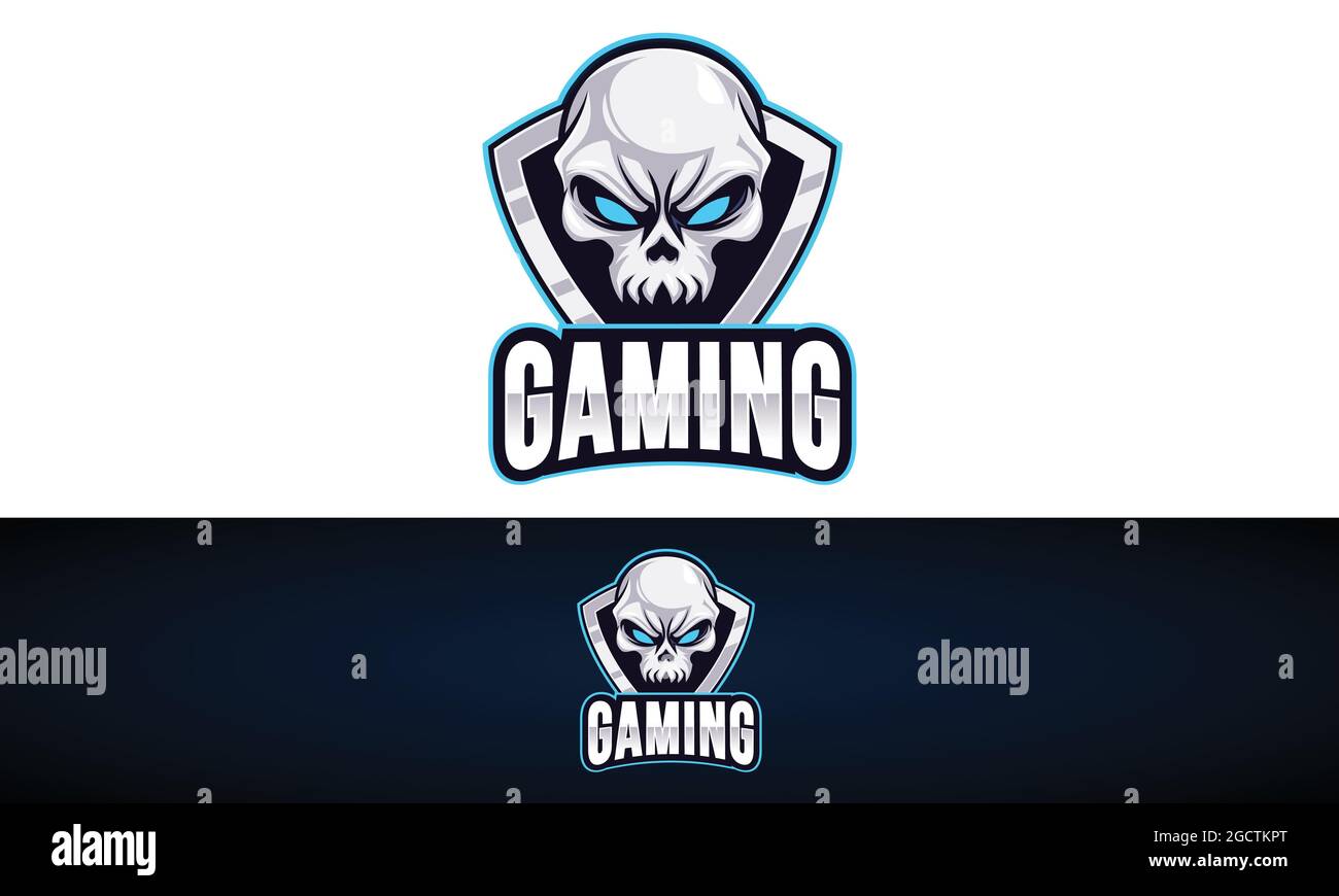 Gaming Logo Illustration Stock Vector Image & Art - Alamy