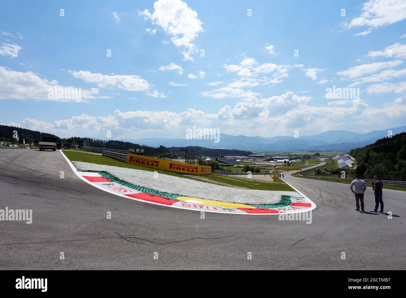 Circuit detail. Austrian Grand Prix, Thursday 19th June 2014. Spielberg ...