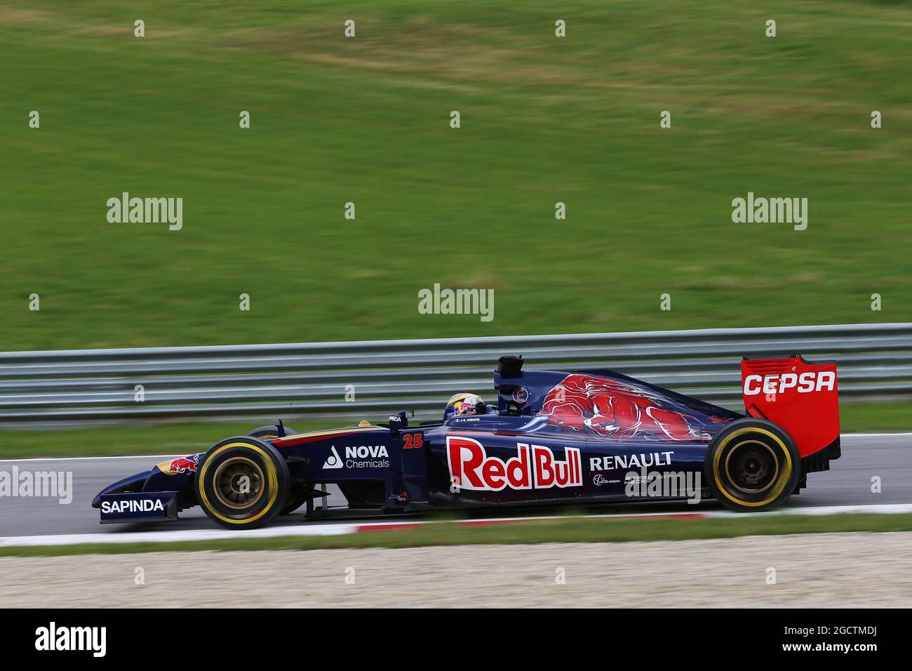 Jean-Eric Vergne (FRA) Scuderia Toro Rosso STR9. Austrian Grand Prix ...