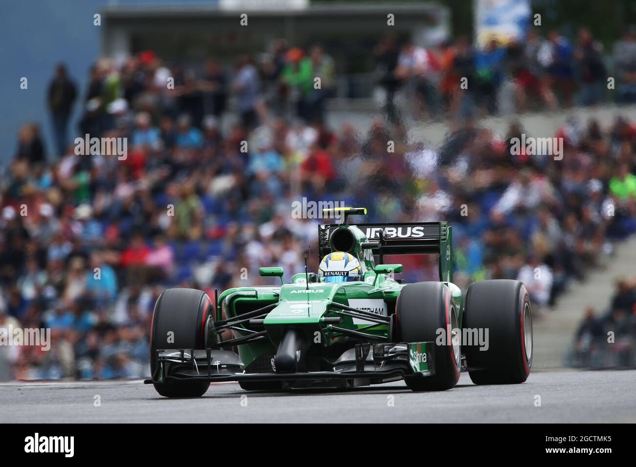 Marcus Ericsson (SWE) Caterham CT05. Austrian Grand Prix, Saturday 21st ...