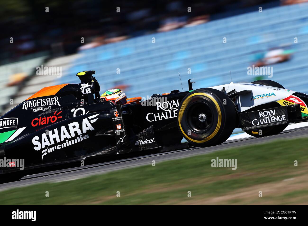 Sergio Perez (MEX) Sahara Force India F1 VJM07. German Grand Prix ...