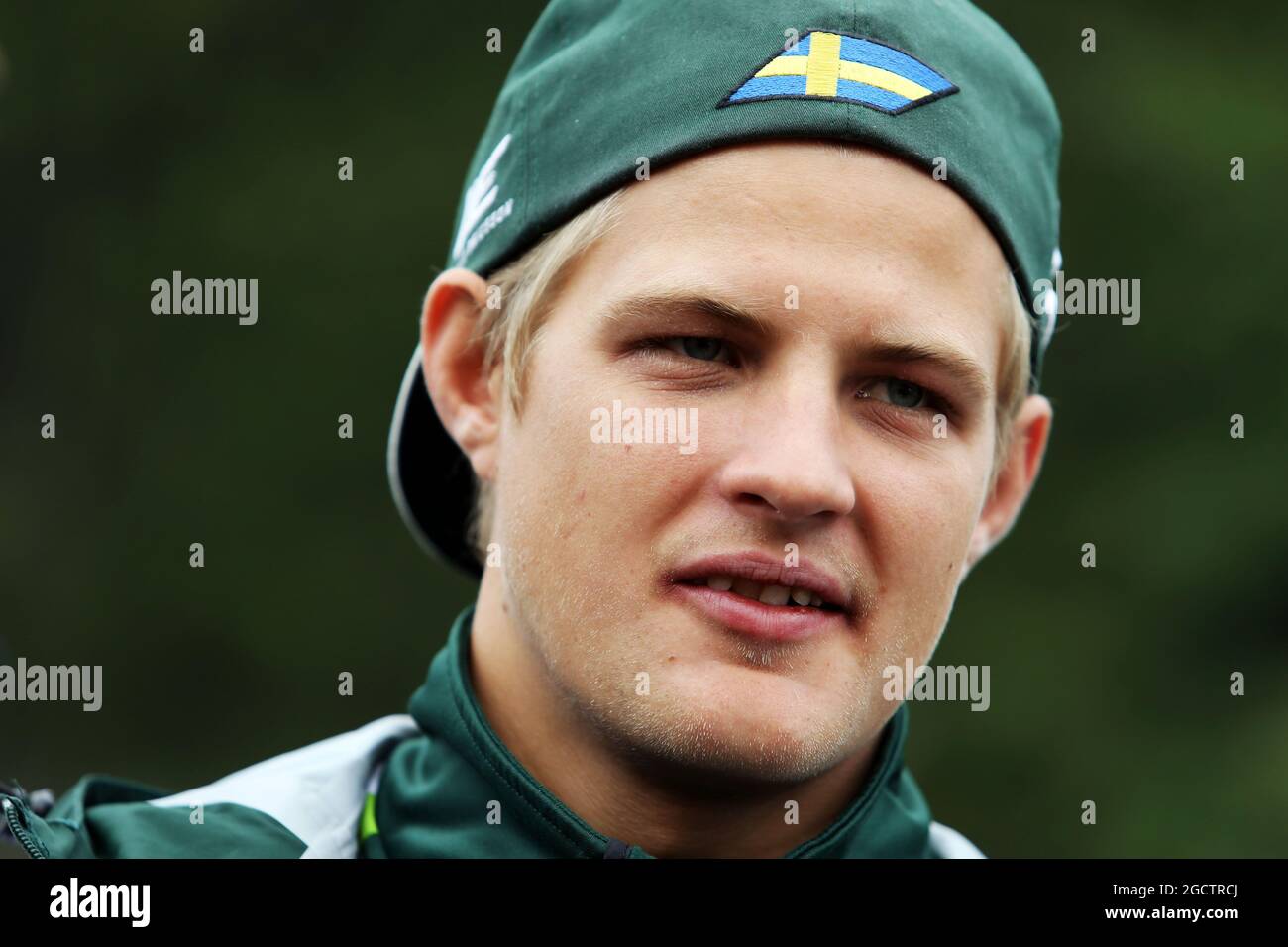 Marcus Ericsson (SWE) Caterham. Belgian Grand Prix, Thursday 21st ...