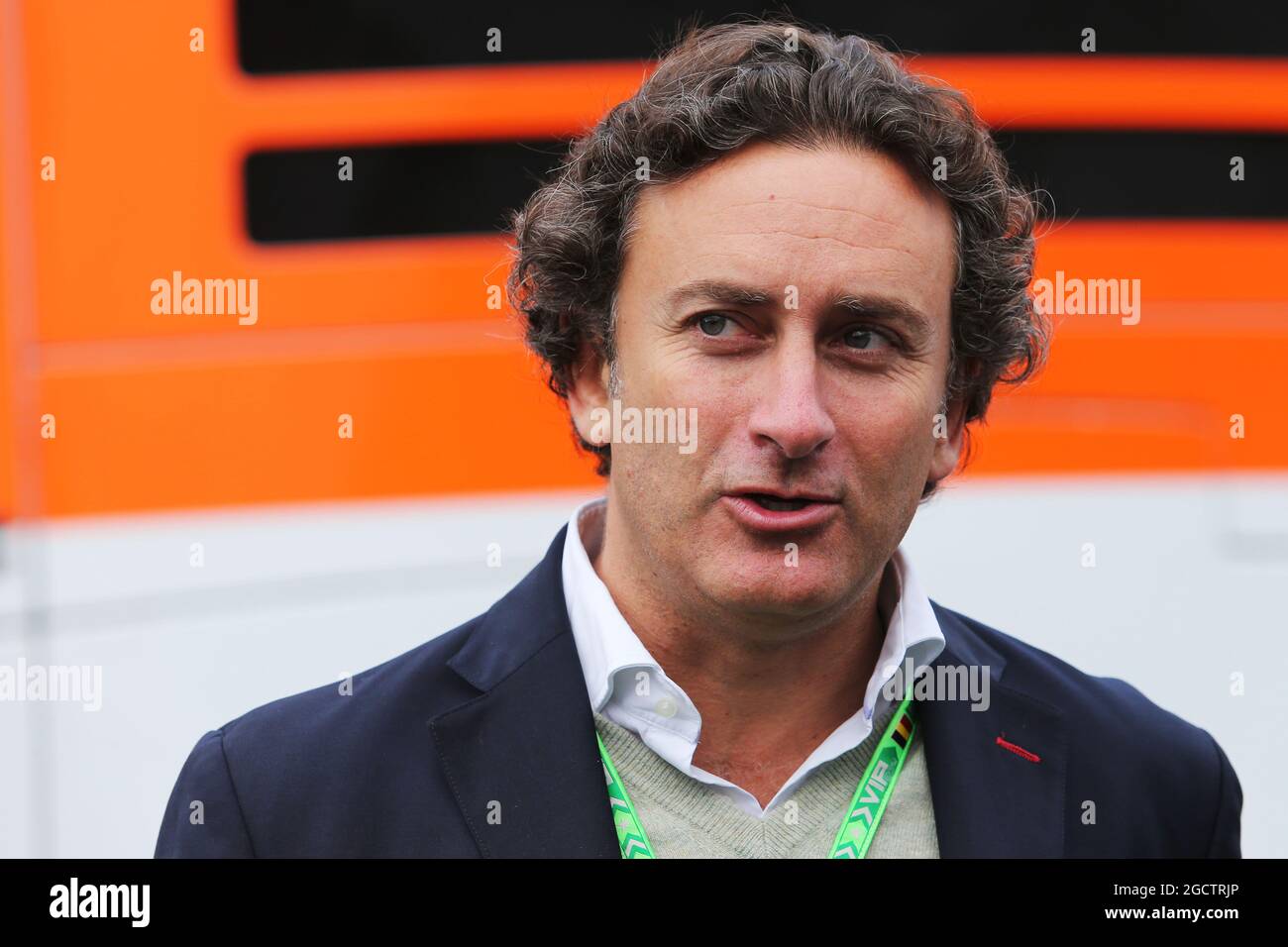 Alejandro Agag (ESP). Belgian Grand Prix, Saturday 23rd August 2014 ...