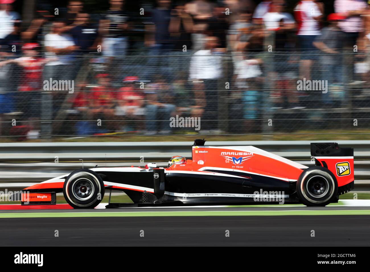 Jules Bianchi (FRA) Marussia F1 Team MR03. Italian Grand Prix, Sunday ...