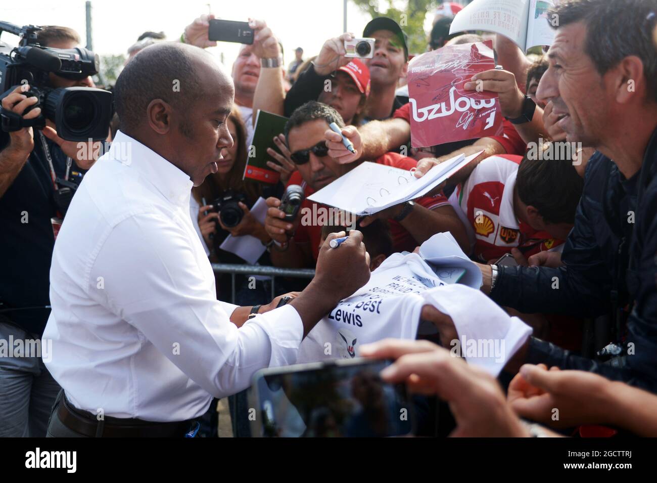 Anthony hamilton father of lewis hamilton hi-res stock photography and ...