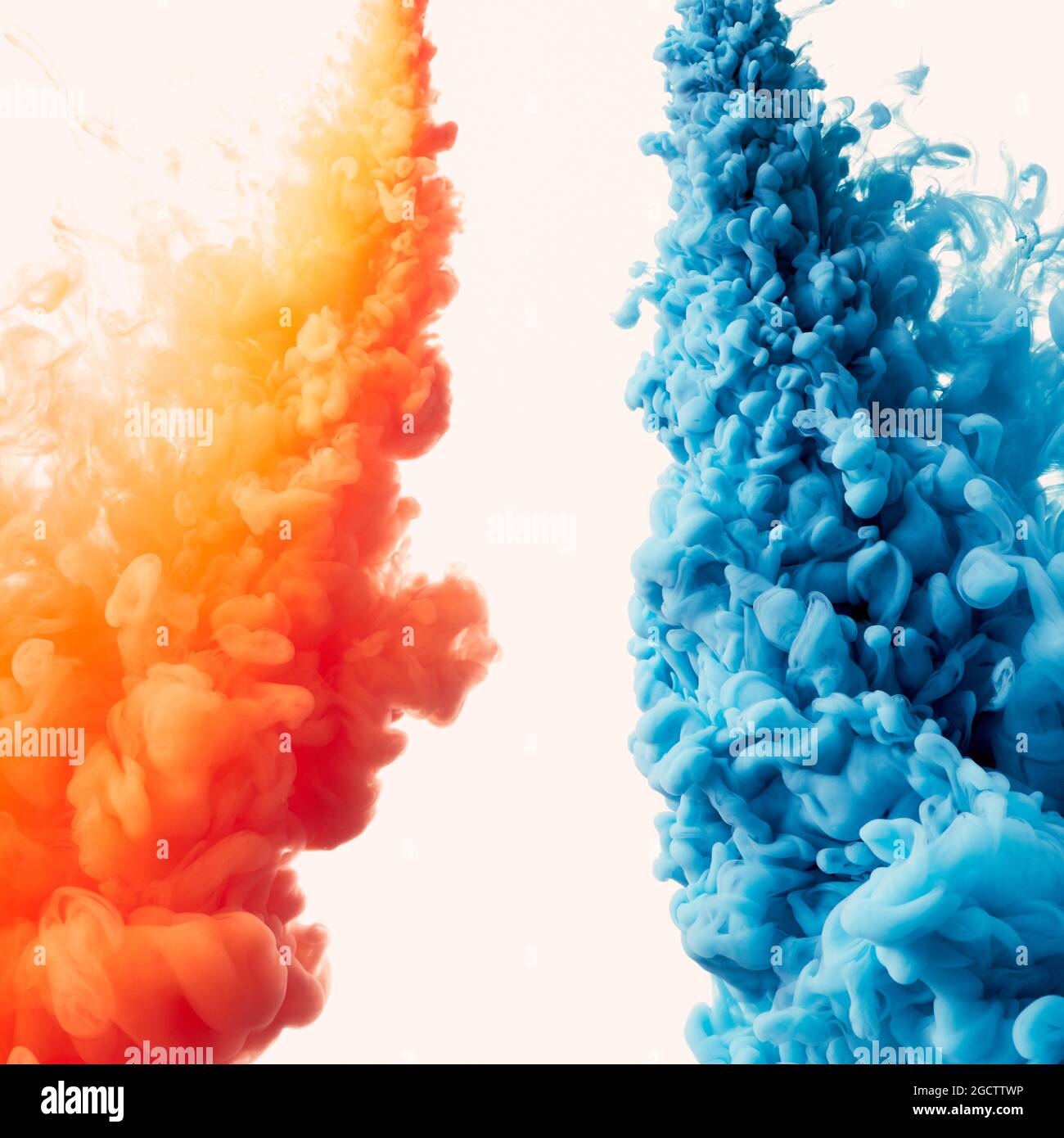 Ink drop in water background Stock Photo - Alamy