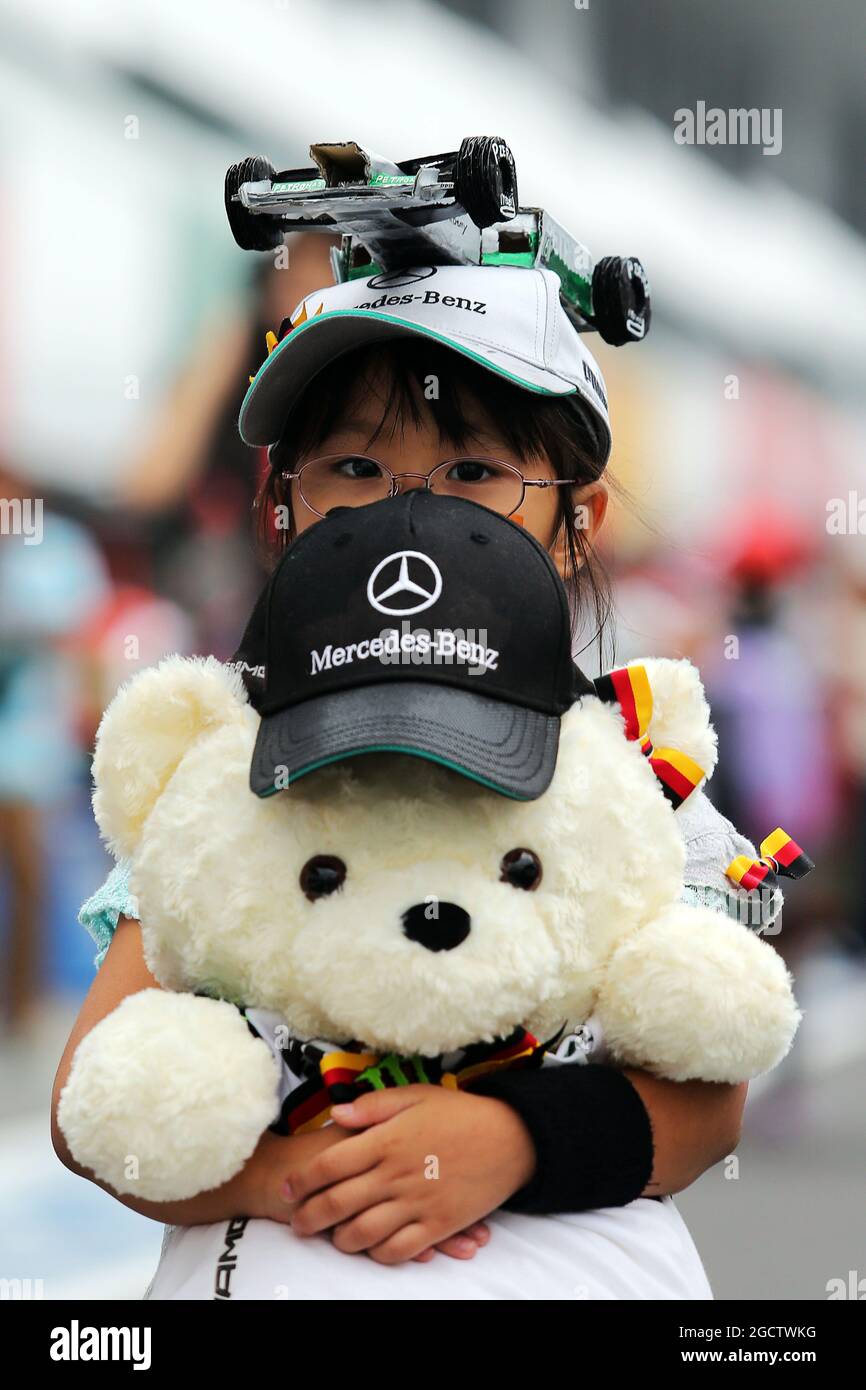 Mercedes amg f1 a young fan hi-res stock photography and images - Alamy