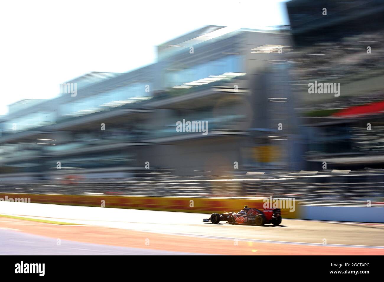 Daniil Kvyat (RUS) Scuderia Toro Rosso STR9. Russian Grand Prix, Saturday 11th October 2014 ...