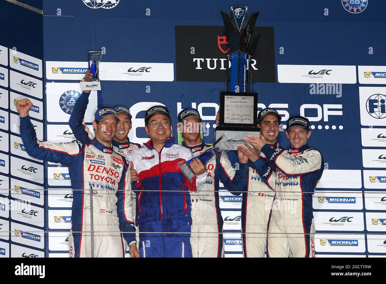 The podium alexander wurz hi-res stock photography and images - Alamy