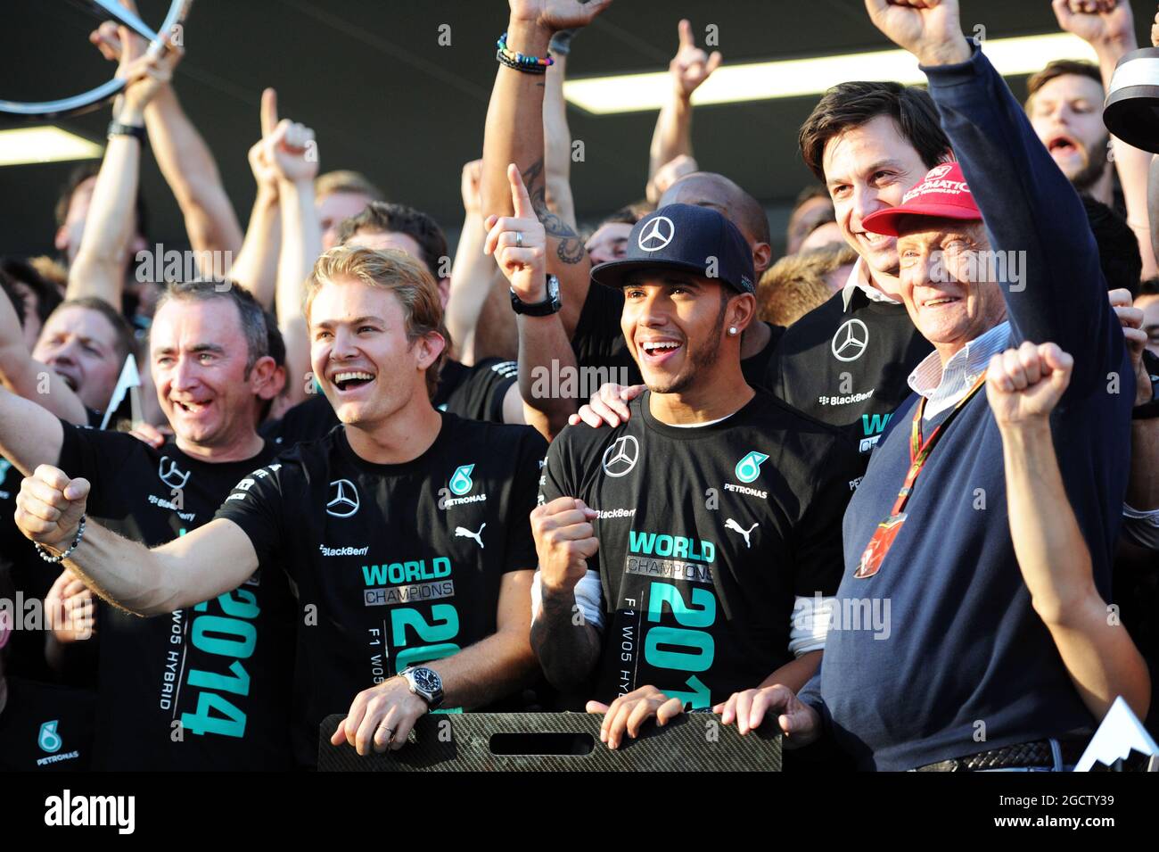 Mercedes amg f1 executive director technical team hi-res stock ...