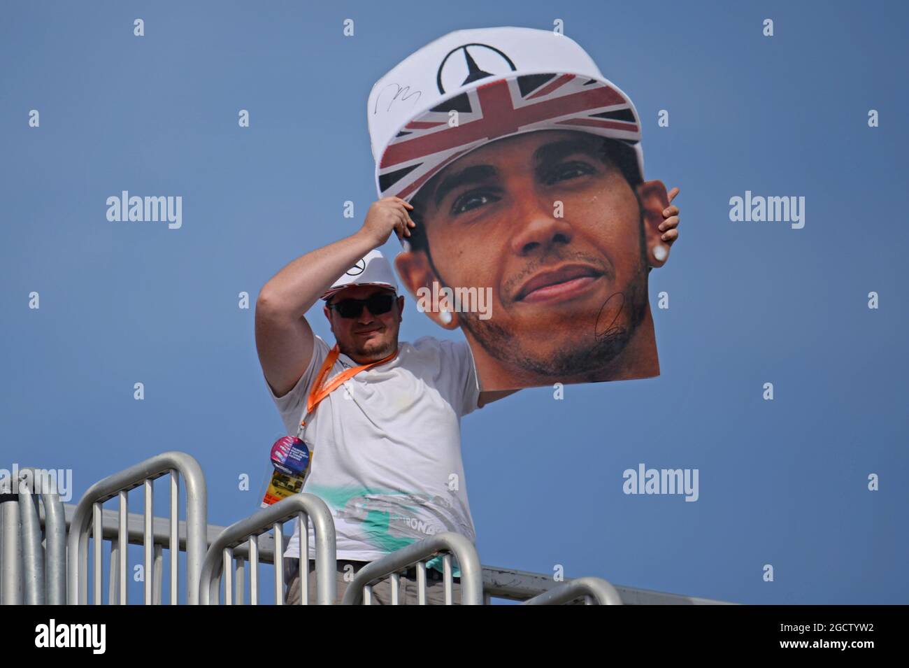 Mercedes amg f1 head hi-res stock photography and images - Alamy