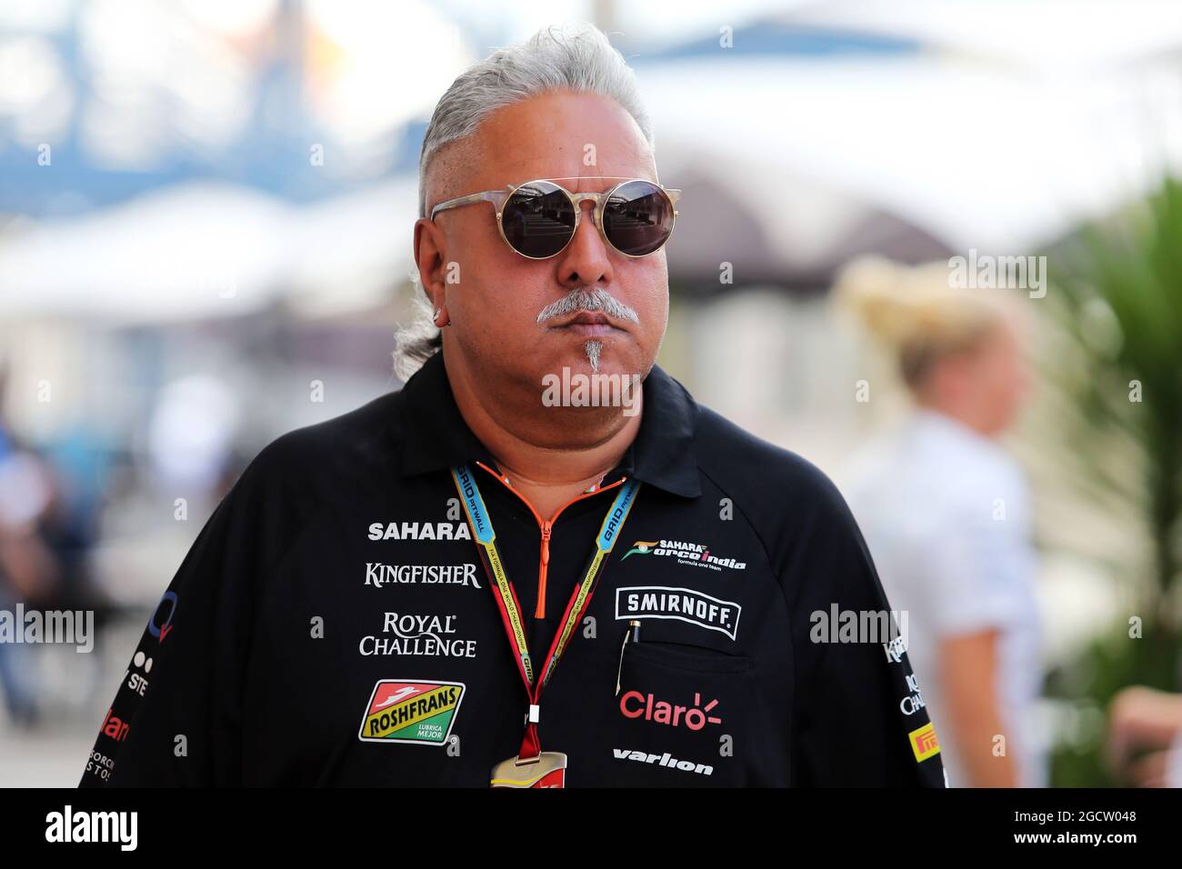 Dr. Vijay Mallya (IND) Sahara Force India F1 Team Owner. Brazilian ...