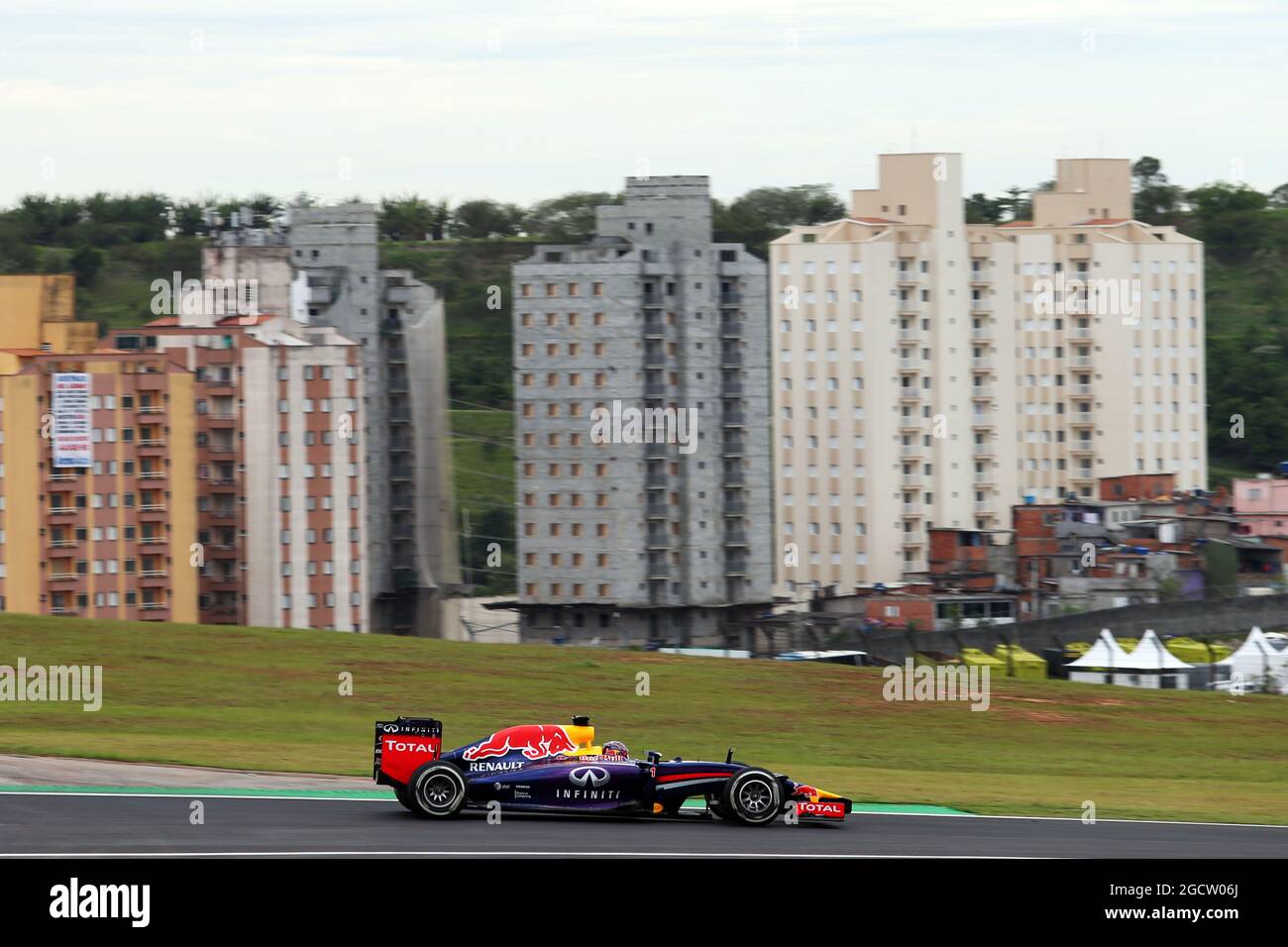 Sebastian Vettel (GER) Red Bull Racing RB10. Brazilian Grand Prix ...