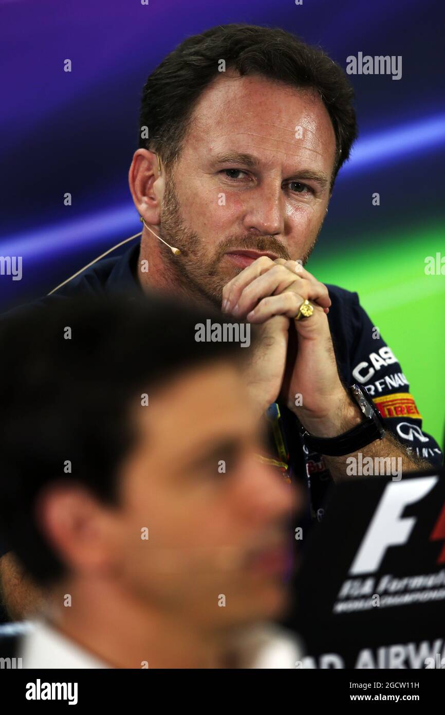 Toto wolff and christian horner hi-res stock photography and images - Alamy