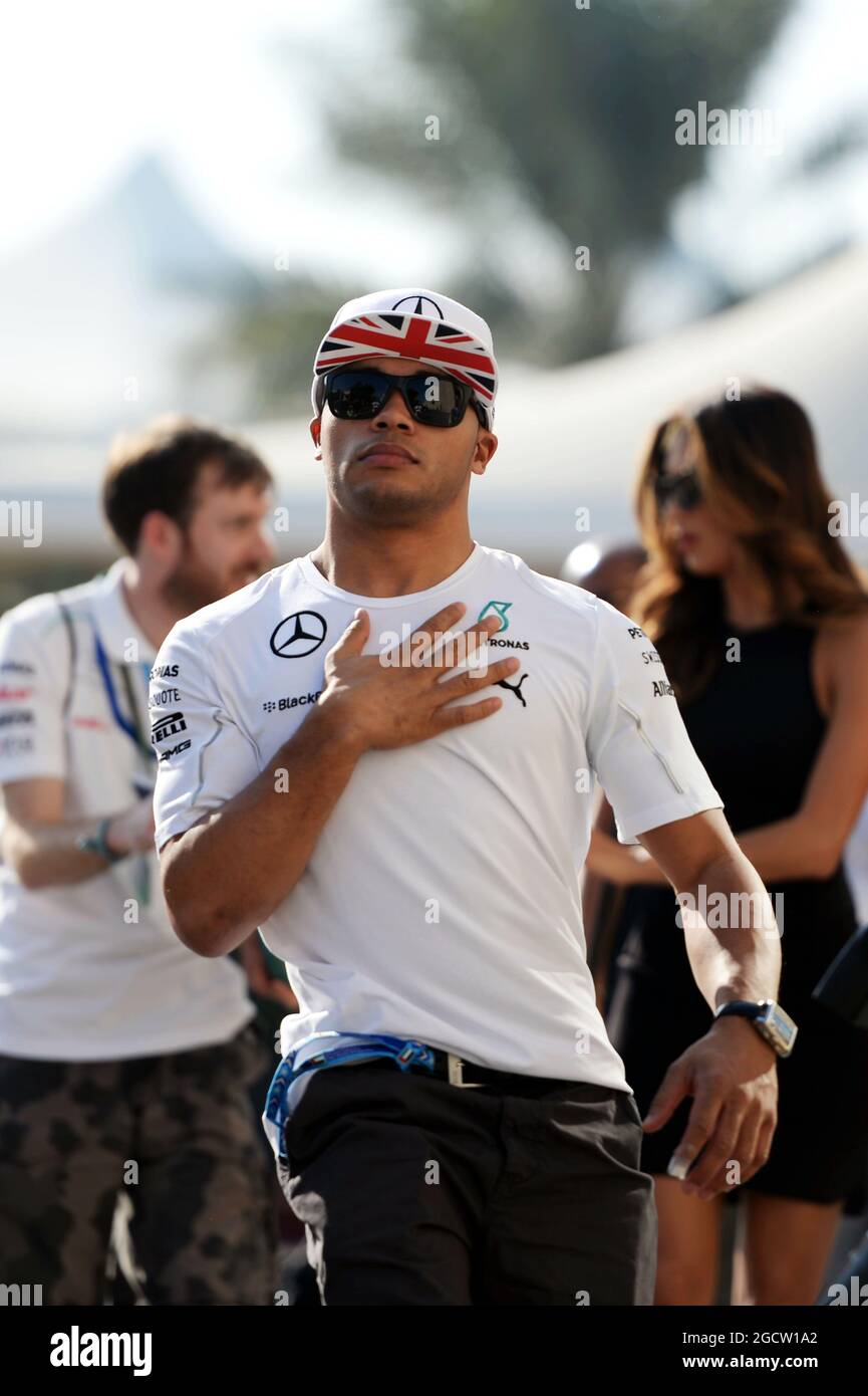 Nick Hamilton (GBR), brother of Lewis Hamilton (GBR) Mercedes AMG F1 ...