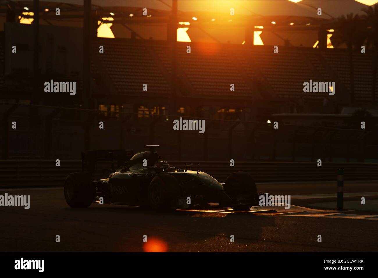 Will Stevens (GBR) Caterham CT05. Formula One Testing, Day One, Tuesday ...