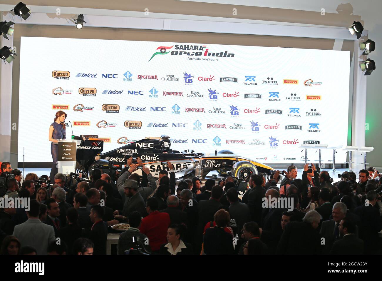 The Sahara Force India F1 Team 2015 livery is revealed. Sahara Force ...