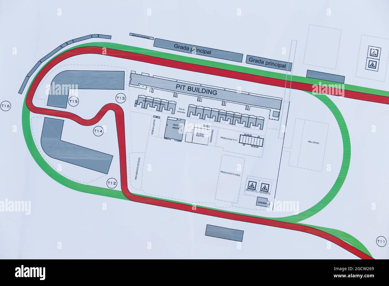Circuit plan details. Autodromo Hermanos Rodriguez Circuit Visit ...