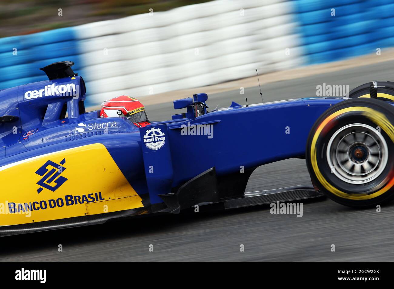 Felipe Nasr (BRA) Sauber C34. Formula One Testing, Day Three, Tuesday ...