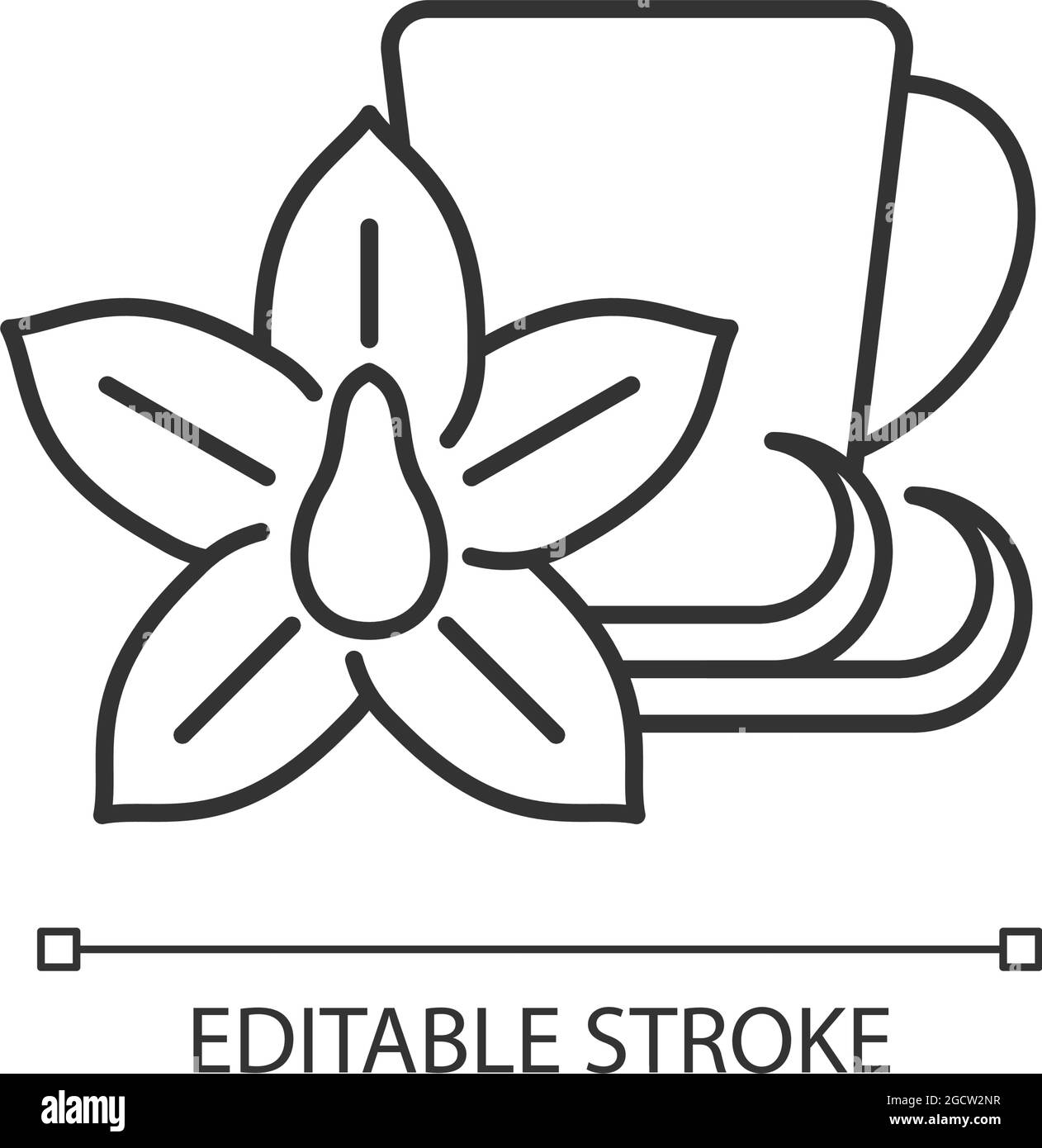 Chai latte spice Stock Vector Images - Alamy