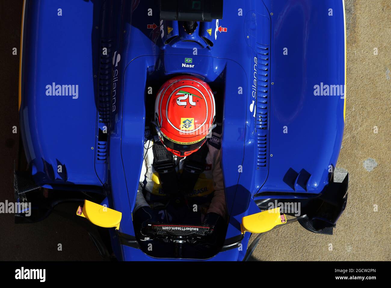 Felipe Nasr (BRA) Sauber C34. Formula One Testing, Day 1, Thursday 19th ...