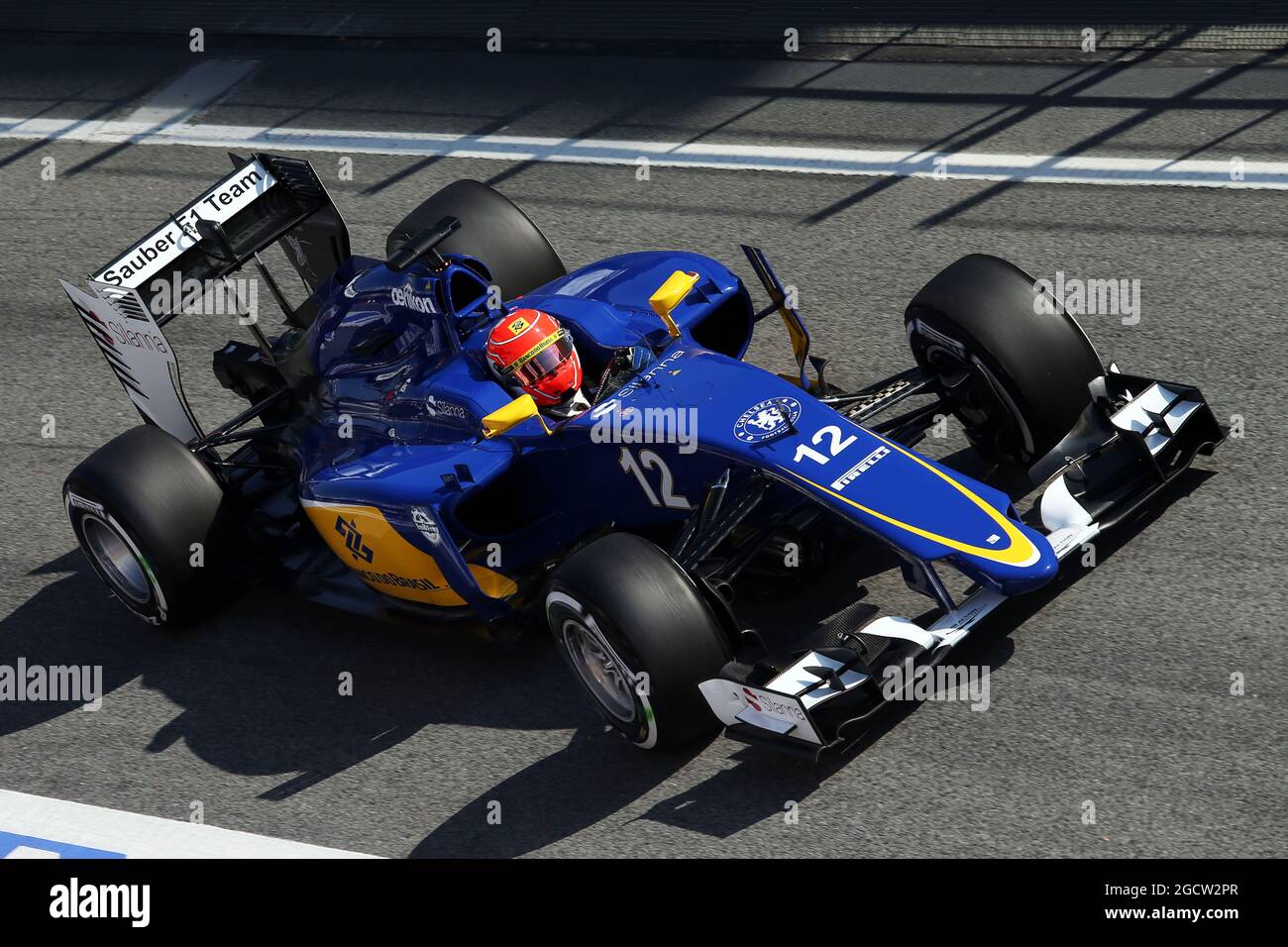 Felipe Nasr (BRA) Sauber C34. Formula One Testing, Day 1, Thursday 19th ...